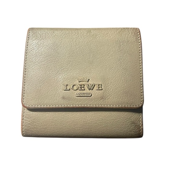 Loewe | Dresses | Loewe Wallet Pink And Silver | Poshmark